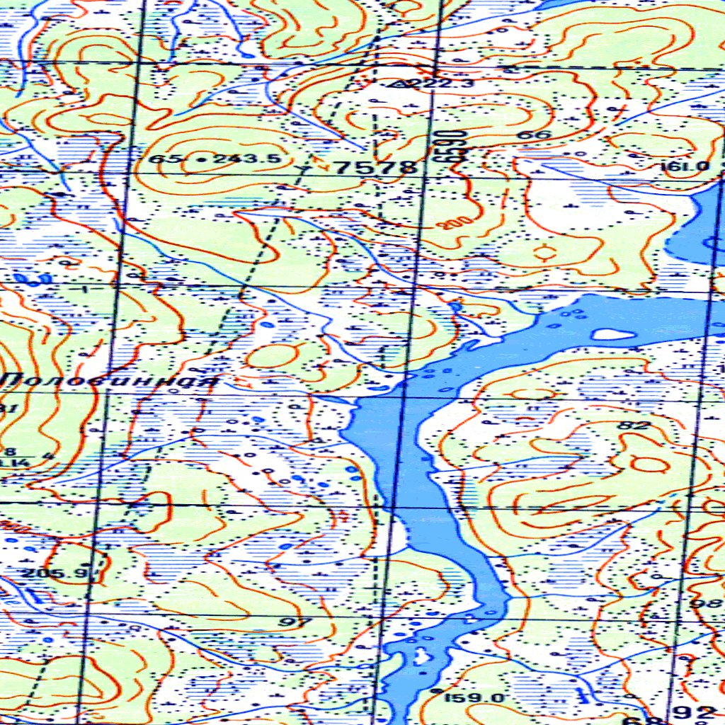 Soviet Genshtab Map - r36-143/144 - Russia by Avenza Systems Inc ...