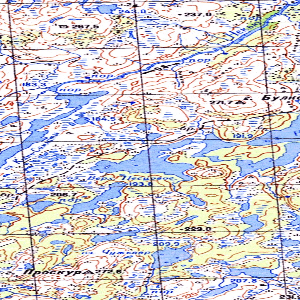 Soviet Genshtab Map - r37-121/122 - Russia by Avenza Systems Inc ...