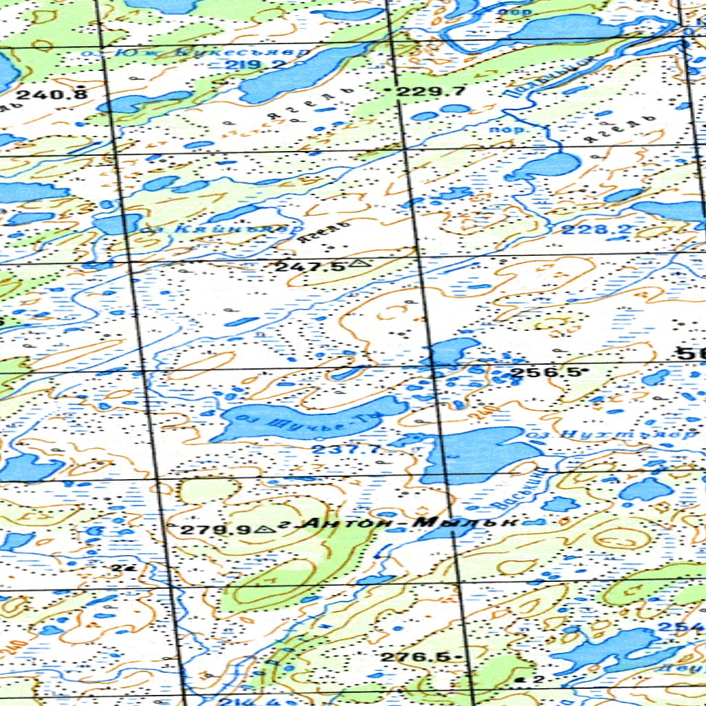 Soviet Genshtab Map - r37-133/134 - Russia by Avenza Systems Inc ...