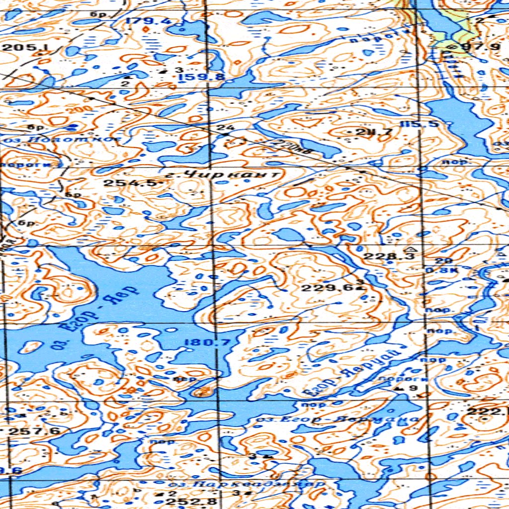 Soviet Genshtab Map - r37-137/138 - Russia by Avenza Systems Inc ...