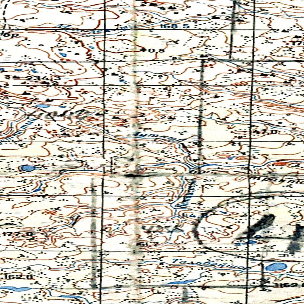 Soviet Genshtab Map - r41-115/116 - Russia by Avenza Systems Inc ...