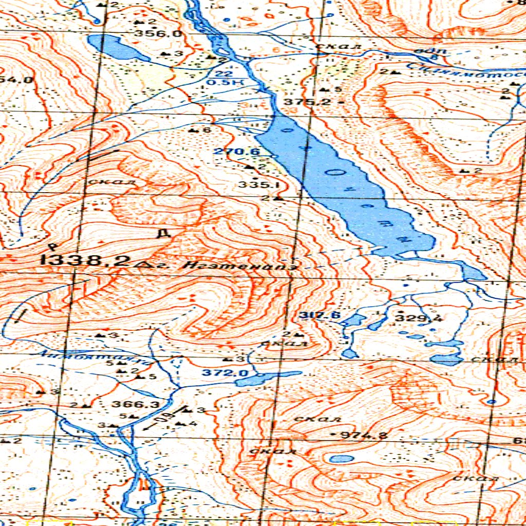 Soviet Genshtab Map - r41-143/144 - Russia by Avenza Systems Inc ...