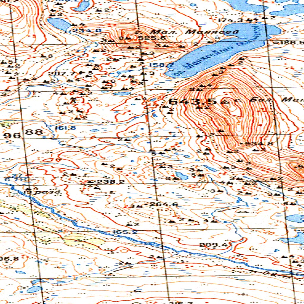 Soviet Genshtab Map - r42-121/122 - Russia by Avenza Systems Inc ...