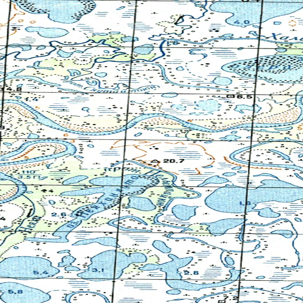 Soviet Genshtab Map - r43-129/130 - Russia by Avenza Systems Inc ...