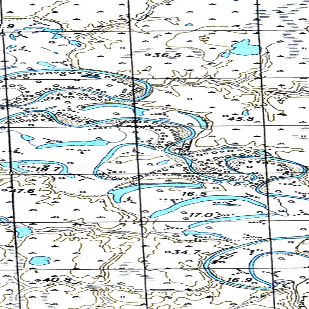 Soviet Genshtab Map - r44-135/136 - Russia by Avenza Systems Inc ...