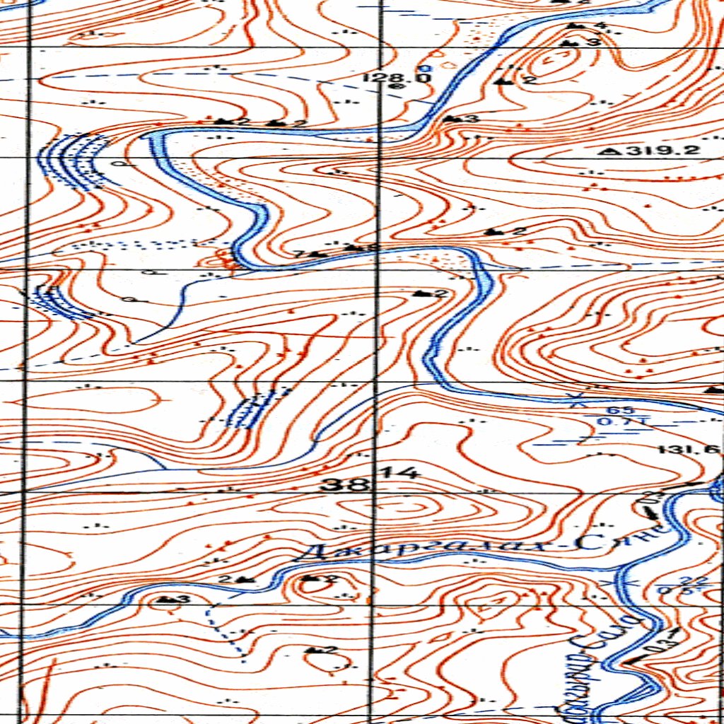 Soviet Genshtab Map - r48-019/020--(1970) - Russia by Avenza Systems Inc. | Avenza Maps
