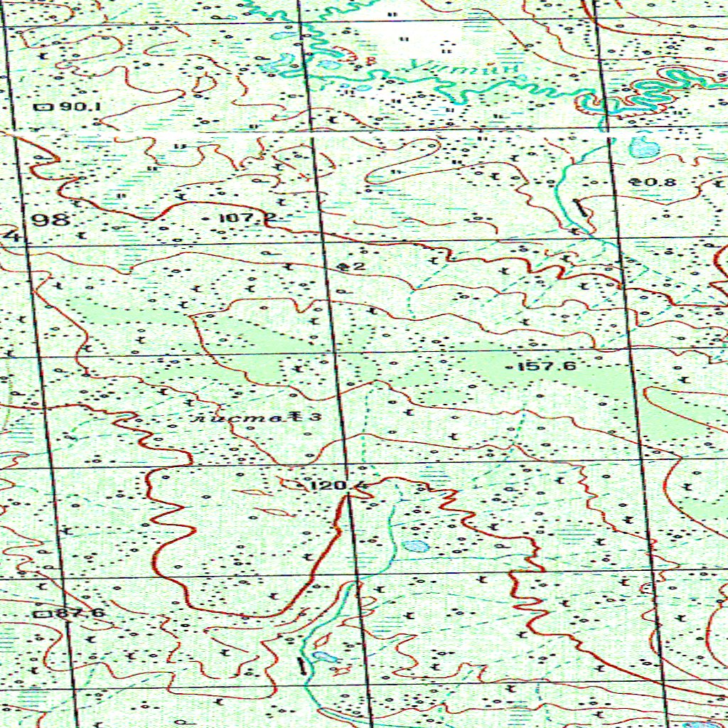 Soviet Genshtab Map - r58-133/134 - Russia by Avenza Systems Inc ...