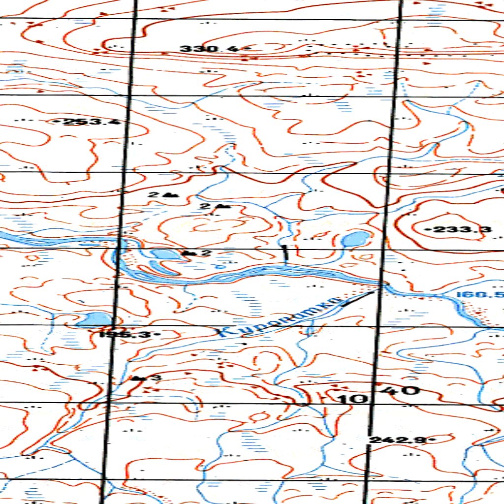 Soviet Genshtab Map - s44-105/106 - Russia by Avenza Systems Inc ...