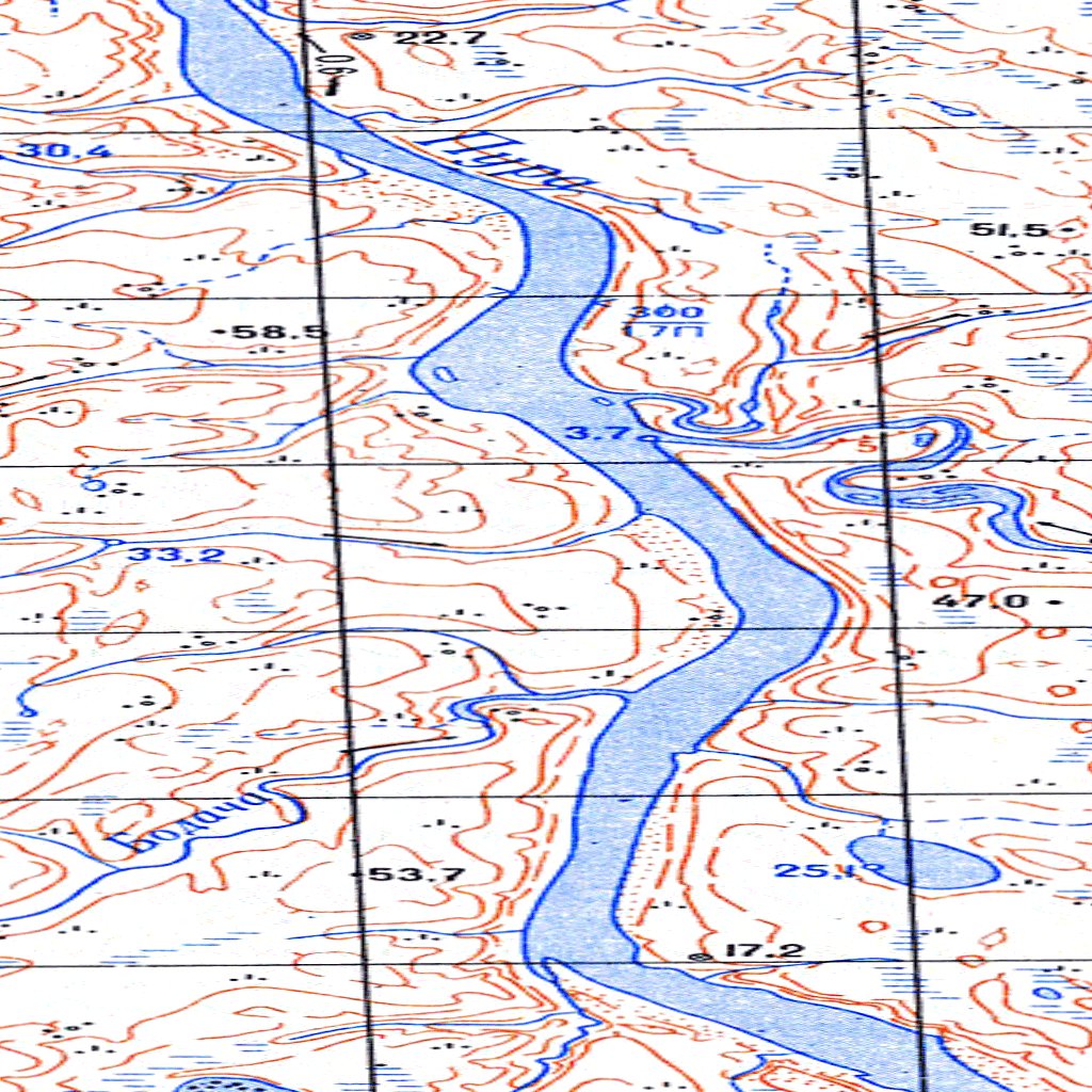 Soviet Genshtab Map - s45-123/124 - Russia by Avenza Systems Inc ...
