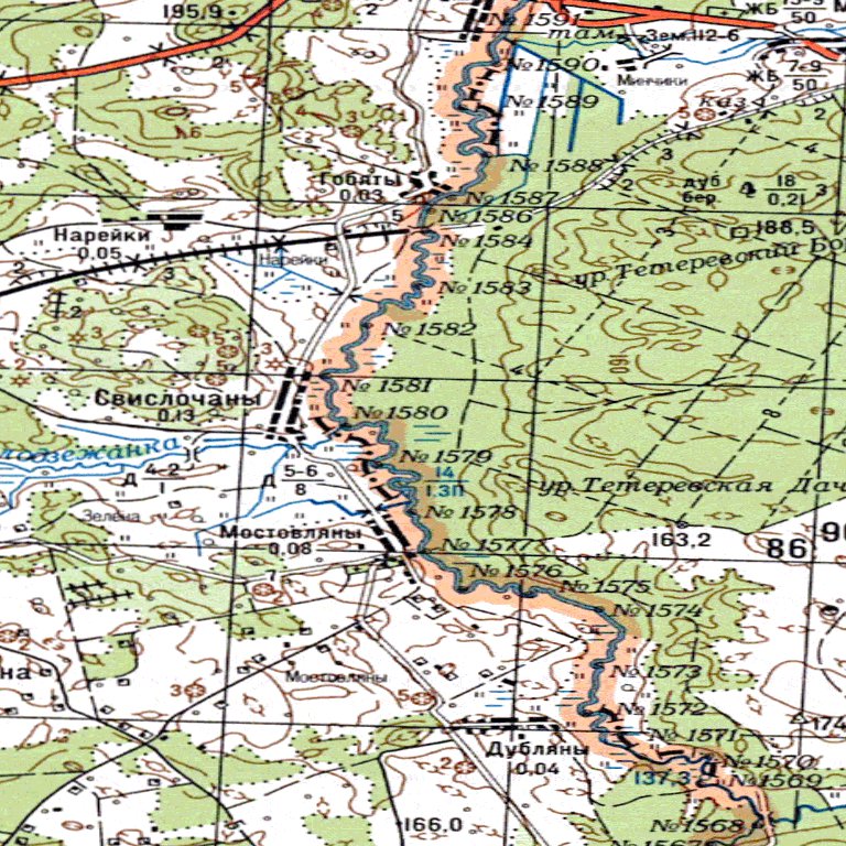 Soviet Genshtab - n34-108--(2003) - Poland Map by Avenza Systems Inc ...