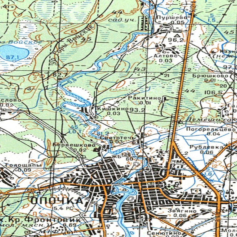 Soviet Genshtab - o35-118--(1983) - Russia Map by Avenza Systems Inc ...