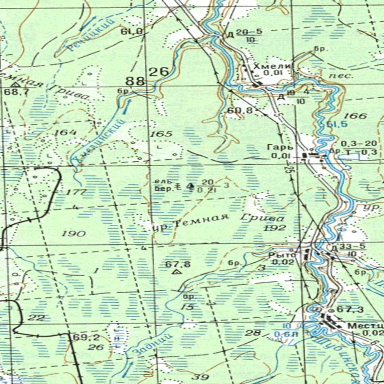 Soviet Genshtab - o36-088--(1983) - Russia Map by Avenza Systems Inc ...