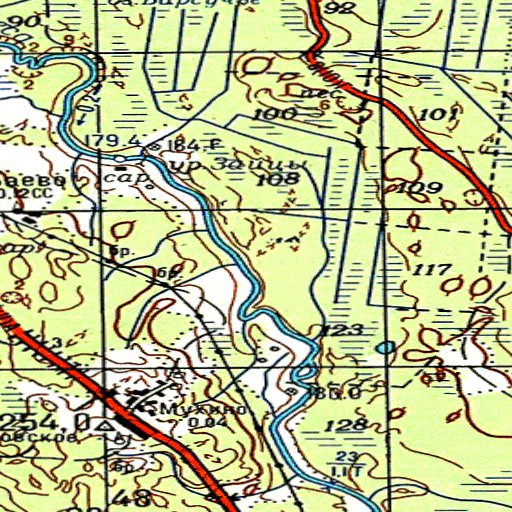 Soviet Genshtab - o36-137--(1987) - Russia Map by Avenza Systems Inc ...
