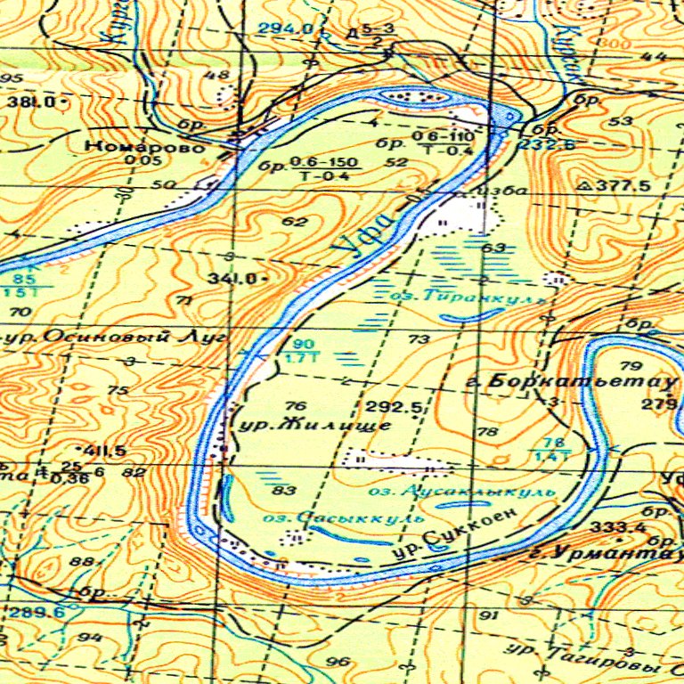 Soviet Genshtab - o40-130 - Russia Map by Avenza Systems Inc. | Avenza Maps