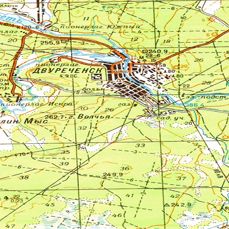 Soviet Genshtab - o41-123 - Russia Map by Avenza Systems Inc. | Avenza Maps