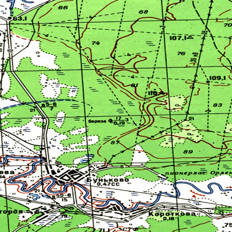 Soviet Genshtab - o42-133--(1992) - Russia Map by Avenza Systems Inc ...