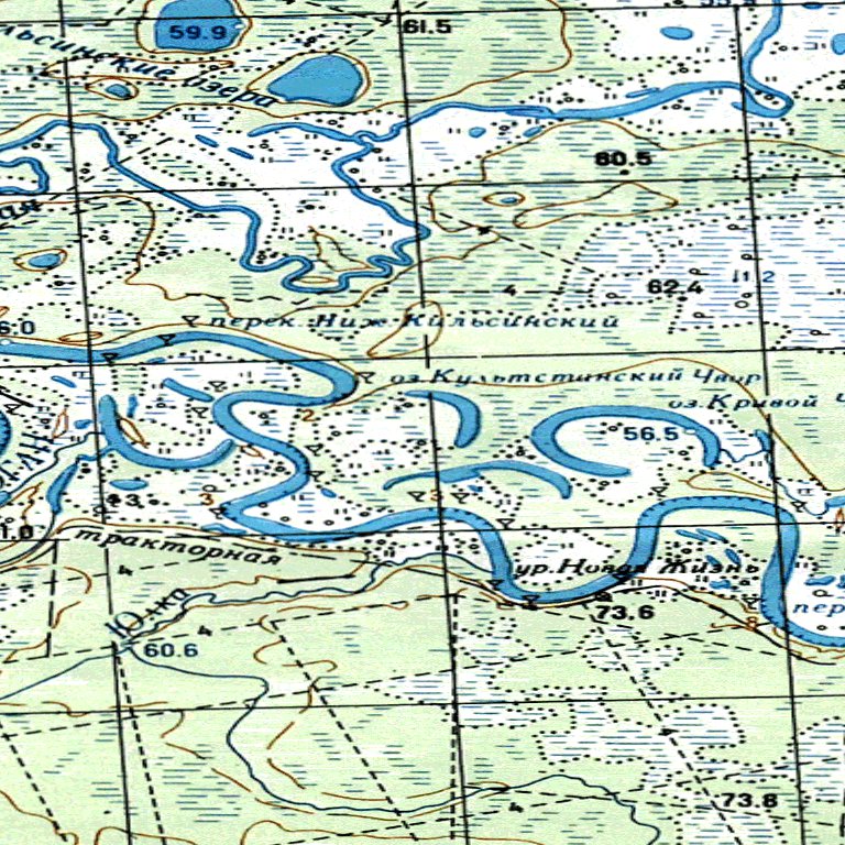 Soviet Genshtab - o44-025--(1983) - Russia Map by Avenza Systems Inc ...