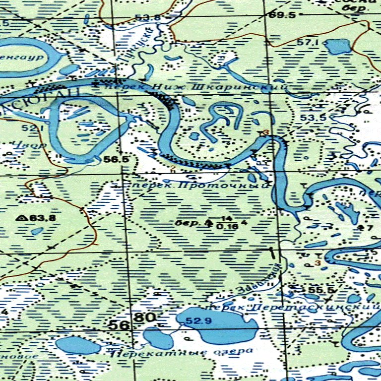 Soviet Genshtab - o44-026--(1983) - Russia Map by Avenza Systems Inc ...