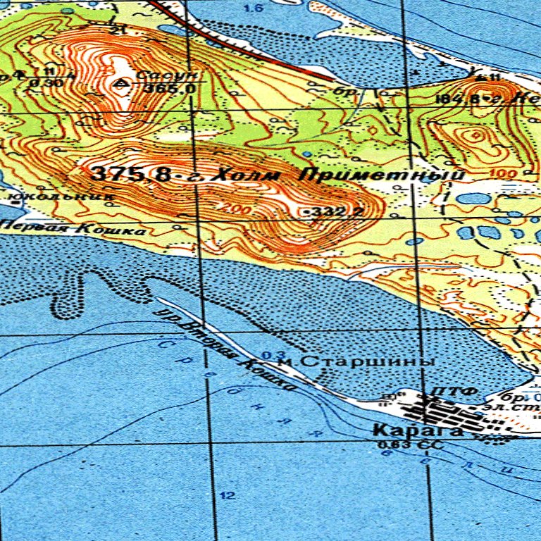 Soviet Genshtab - o58-027--(1975) - Russia Map by Avenza Systems Inc ...