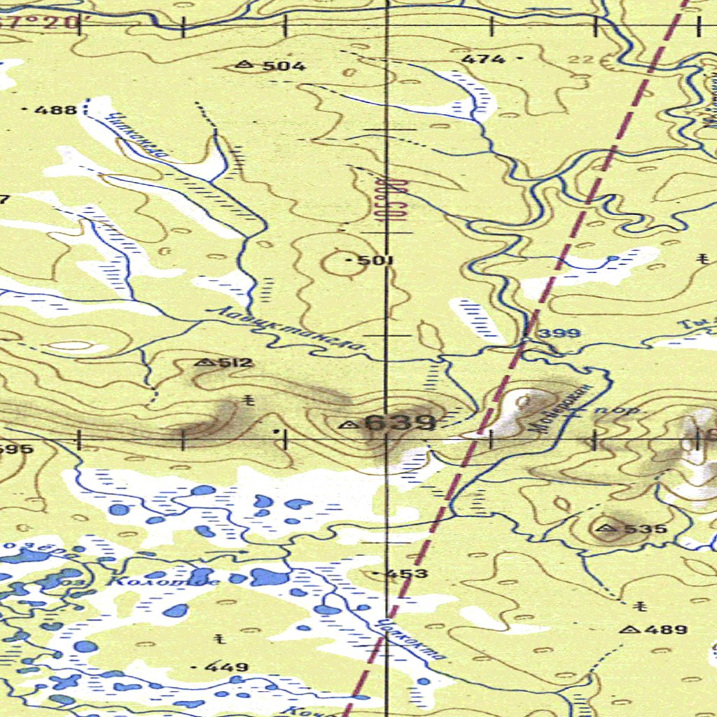 Soviet Genshtab - q48-1_2 - Russia Map by Avenza Systems Inc. | Avenza Maps