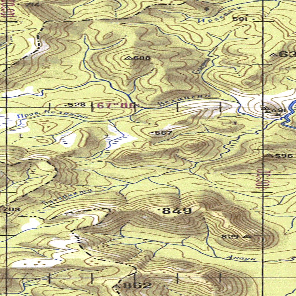 Soviet Genshtab - q48-1_2 - Russia Map by Avenza Systems Inc. | Avenza Maps