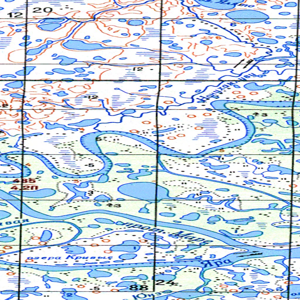 Soviet Genshtab - r44-15-16 - Russia Map by Avenza Systems Inc ...