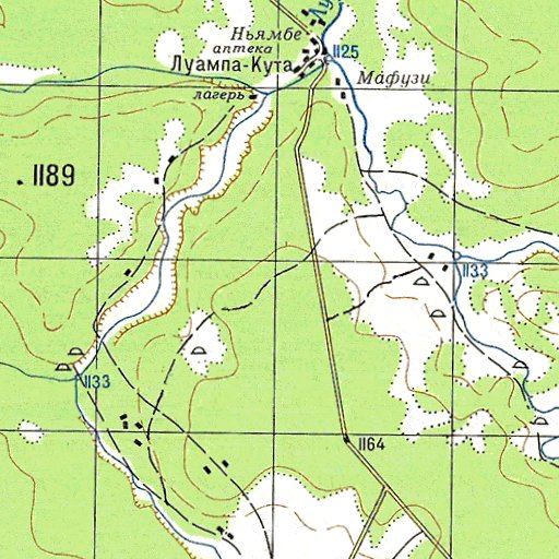 Soviet Genshtab - xd35-31 - Zambia Map by Avenza Systems Inc. | Avenza Maps