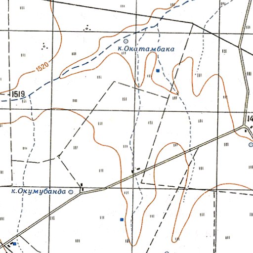 Soviet Genshtab - xf34-07 - Namibia Map by Avenza Systems Inc. | Avenza ...