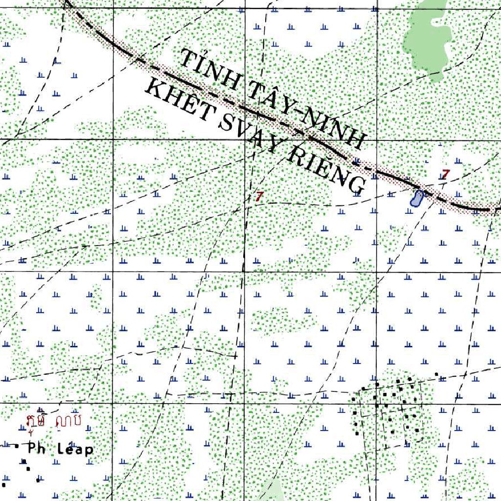 Svay Riéng-Cambodia-6131ii Map by Avenza Systems Inc. | Avenza Maps