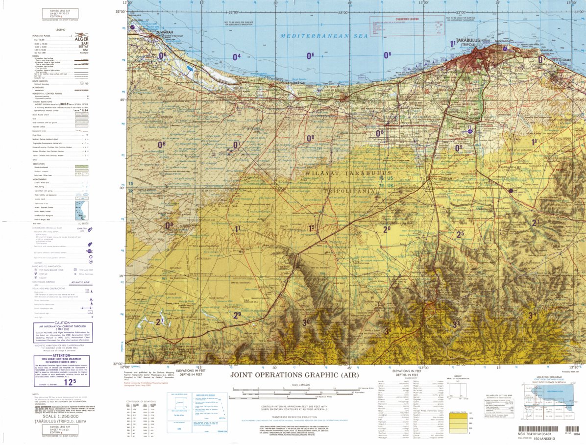 Tarabulus (Tripoli): Libya Map by Avenza Systems Inc. | Avenza Maps