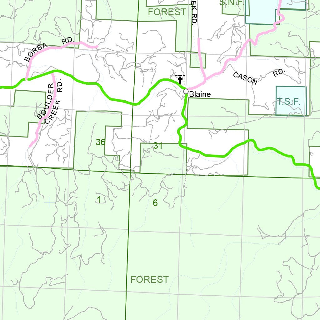 Tillamook County Sheet 2 Map by Avenza Systems Inc. | Avenza Maps
