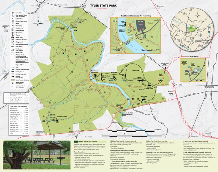 Tyler State Park Map by Avenza Systems Inc. | Avenza Maps
