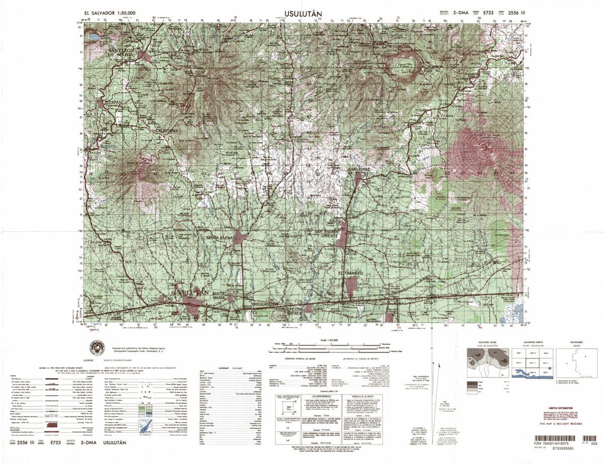 Usulután Map by Avenza Systems Inc. | Avenza Maps