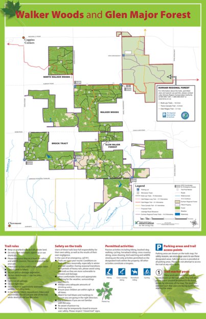 Walker Woods and Glen Major Forest Map by Avenza Systems Inc. | Avenza Maps
