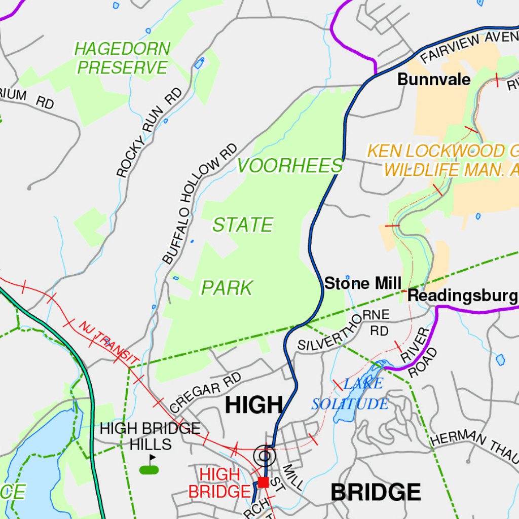 Warren County - New Jersey Map by Avenza Systems Inc. | Avenza Maps