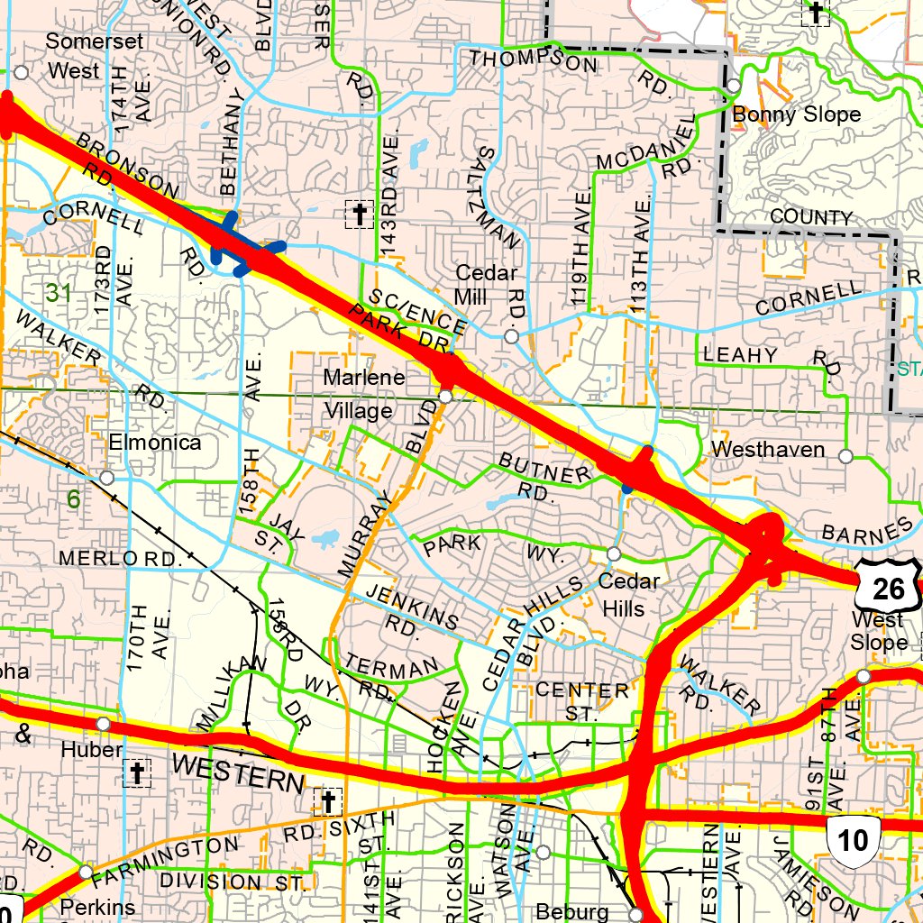 Washington County Sheet 1 Map by Avenza Systems Inc. | Avenza Maps