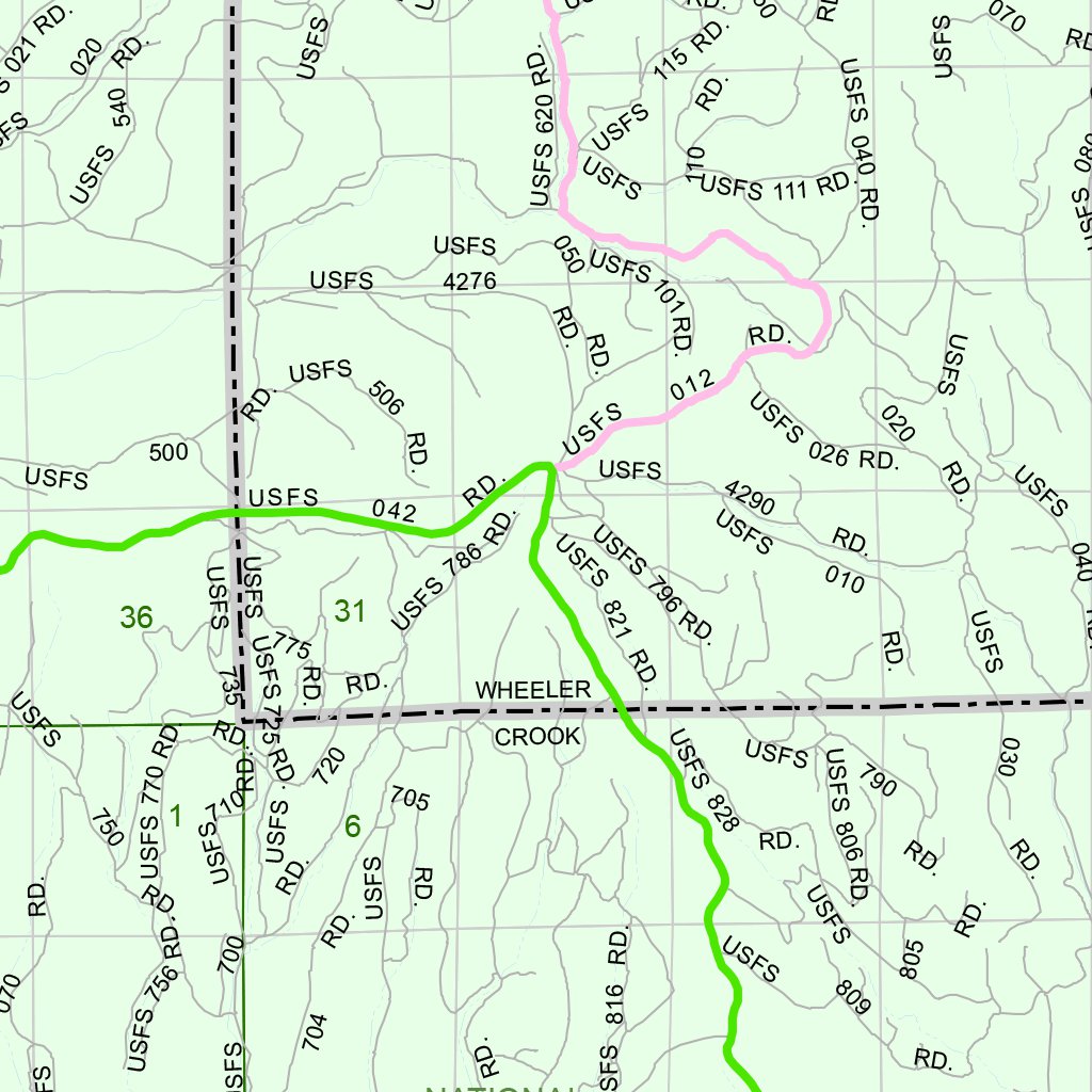 Wheeler County Sheet 3 Map by Avenza Systems Inc. | Avenza Maps