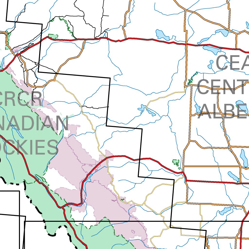 Alberta Backroad Mapbooks - Map Legend by Backroad Mapbooks | Avenza Maps