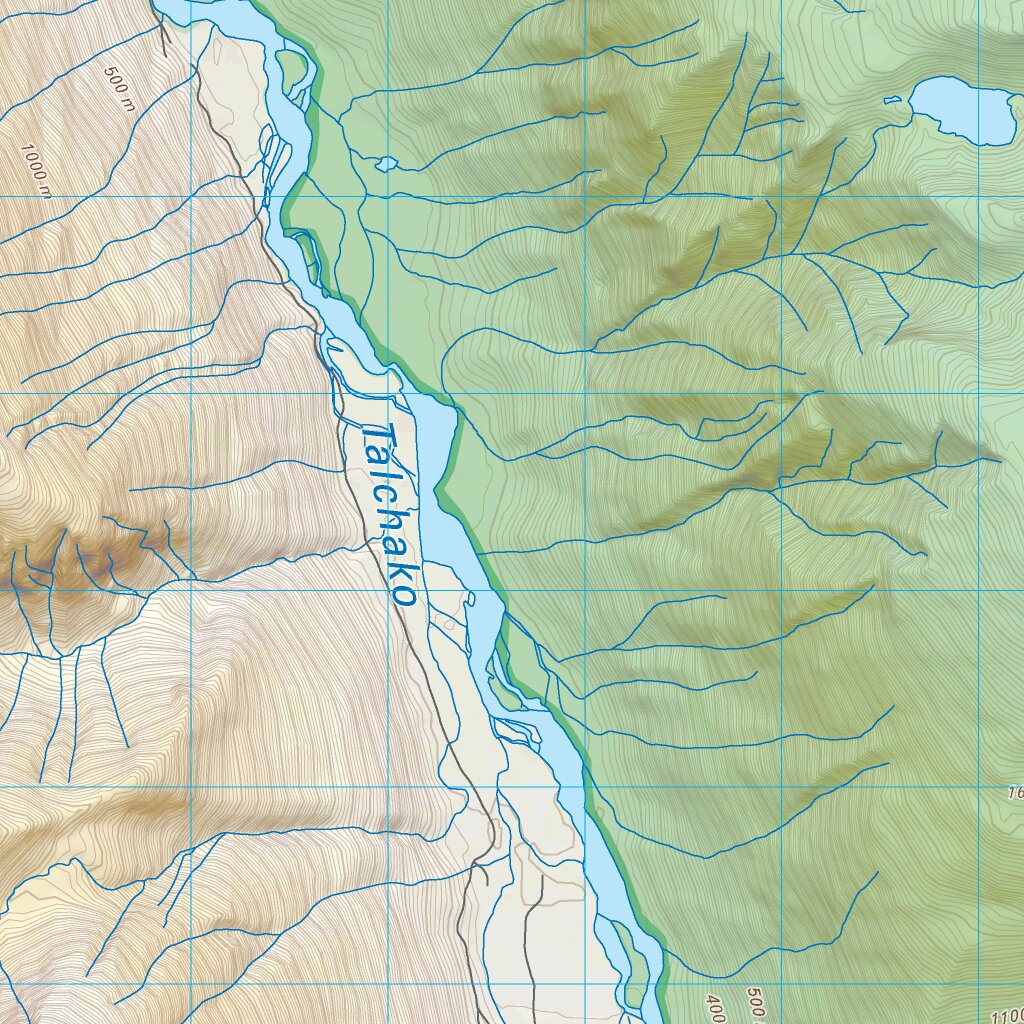 Turner Lake Canoe Route / Tweedsmuir Park South (1st ed Park ...