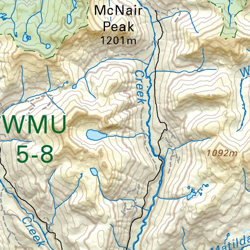 CCBC09 Rivers Inlet - Cariboo Chilcotin Coast BC Topo Map by Backroad ...