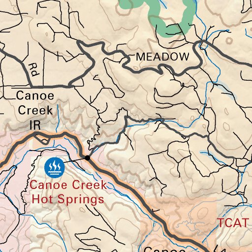 CCBC17 Gustafsen Lake - Cariboo Chilcotin Coast BC Topo Map by Backroad ...