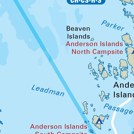 CCBC32 Hecate Strait - Cariboo Chilcotin Coast BC Topo Map by Backroad ...