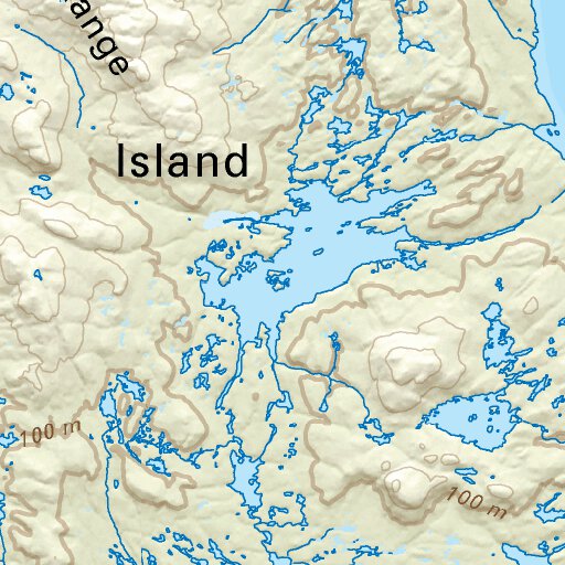 CCBC46 Campania Island - Cariboo Chilcotin Coast BC Topo Map by ...