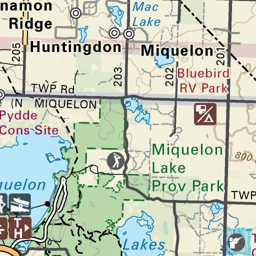 CEAB 32 Camrose - Central Alberta Topo Map by Backroad Mapbooks ...