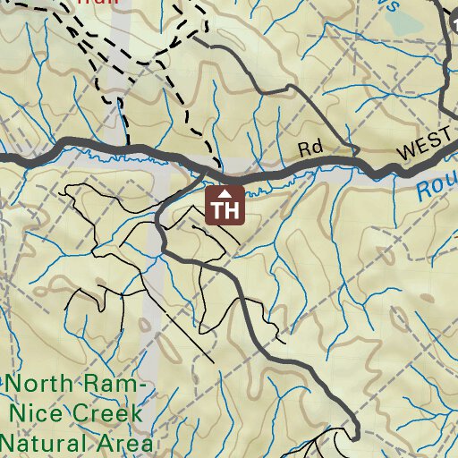 CEAB15 Ram River - Central Alberta Topo Map by Backroad Mapbooks ...