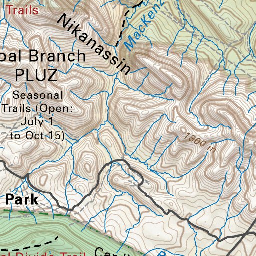 CEAB26 Cadomin-Coalspur - Central Alberta Topo Map by Backroad Mapbooks ...