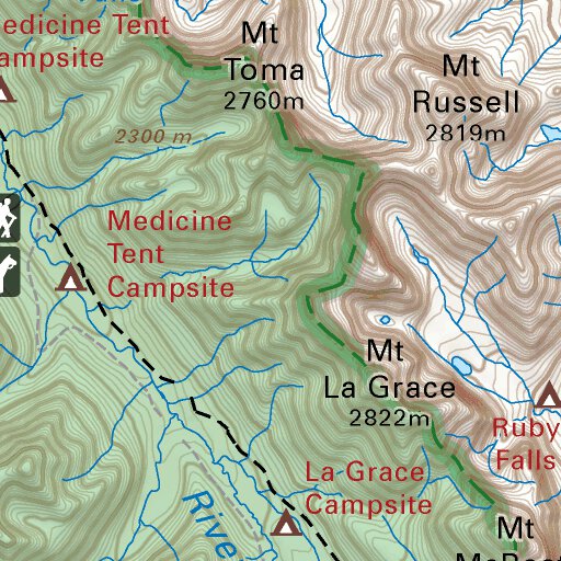 CEAB26 Cadomin-Coalspur - Central Alberta Topo Map by Backroad Mapbooks ...