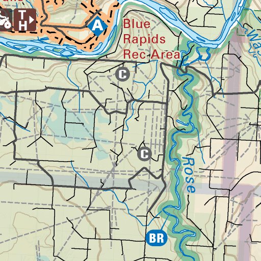 CEAB29 Drayton Valley - Central Alberta Topo Map by Backroad Mapbooks ...