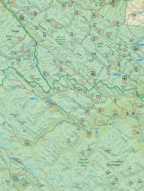 CEAB38 Topaz Lake - Central Alberta Topo Map by Backroad Mapbooks ...