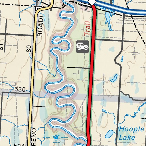 CEAB43 Chip Lake - Central Alberta Topo Map by Backroad Mapbooks ...